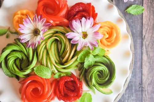 How to Make Food Flowers - StreetSmart Kitchen