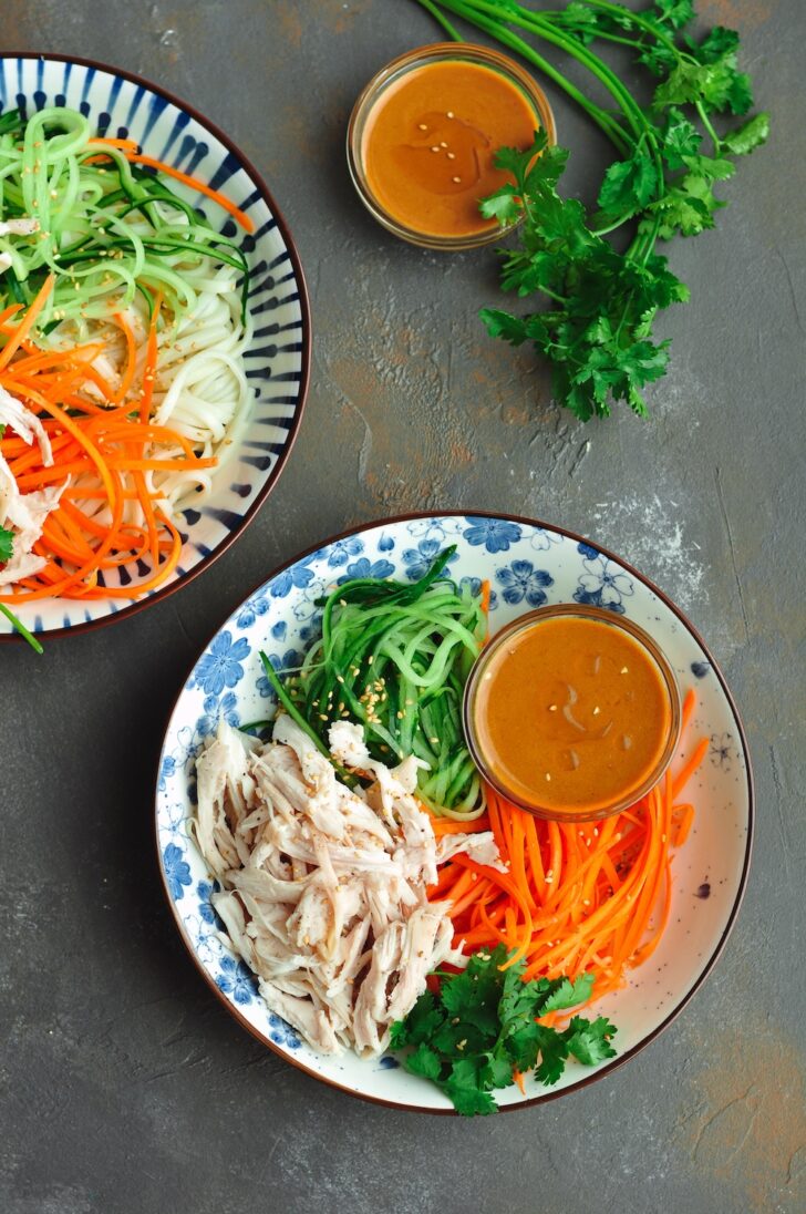 Shanghai Cold Noodles with Tahini Sauce - StreetSmart Kitchen