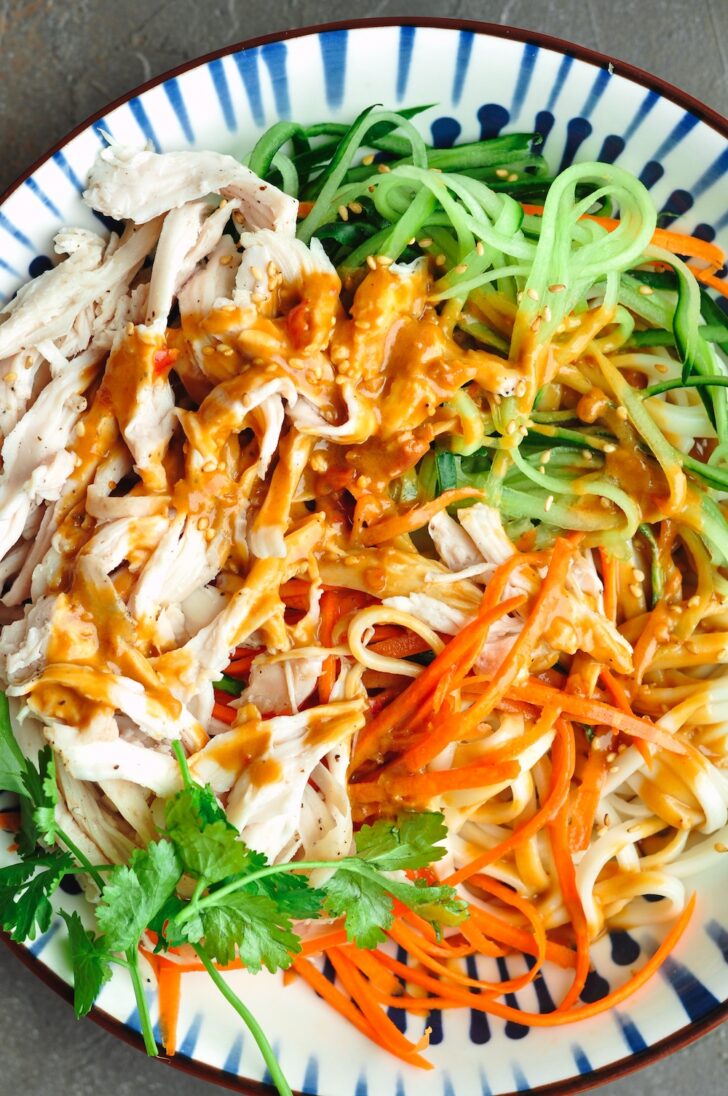 Shanghai Cold Noodles with Tahini Sauce - StreetSmart Kitchen